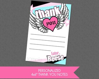 Rock Star Thank You | Etsy