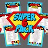 Who Am I Superhero Party Game - INSTANT DOWNLOAD - Superhero Baby ...