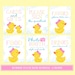 Rubber Duck Party Sign Pack - INSTANT DOWNLOAD - Rubber Duck Party ...