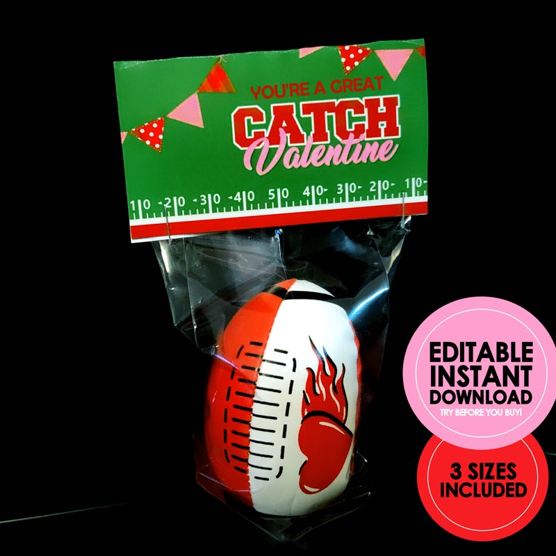 Football Valentine - Etsy