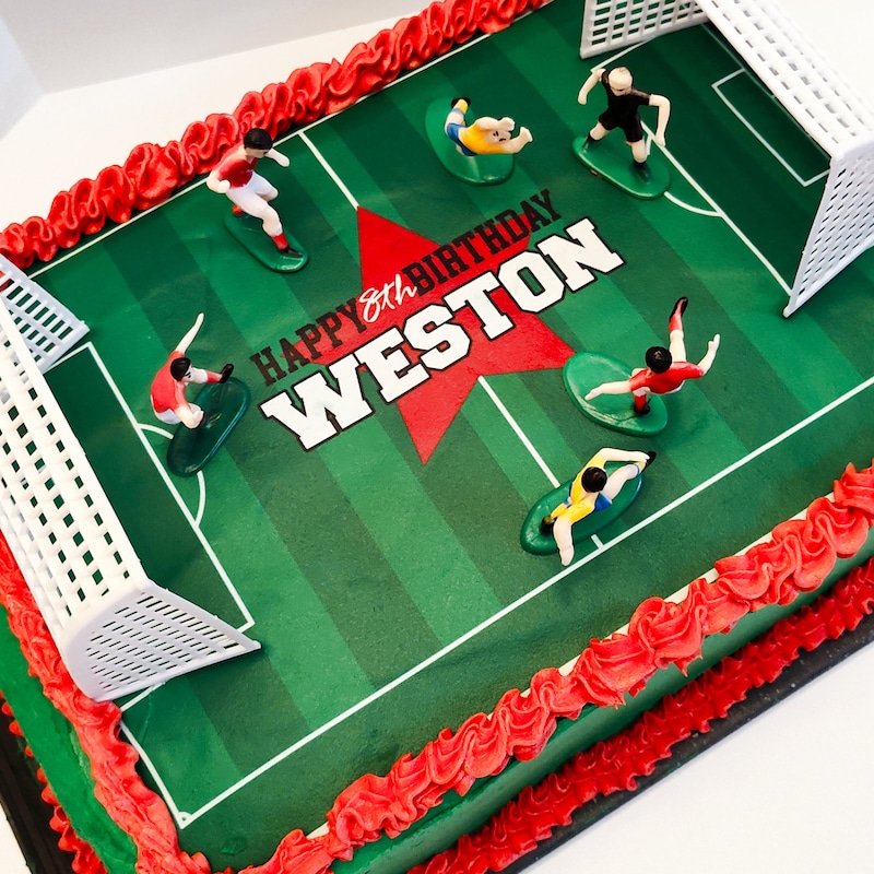 Edible Soccer Toppers - Etsy