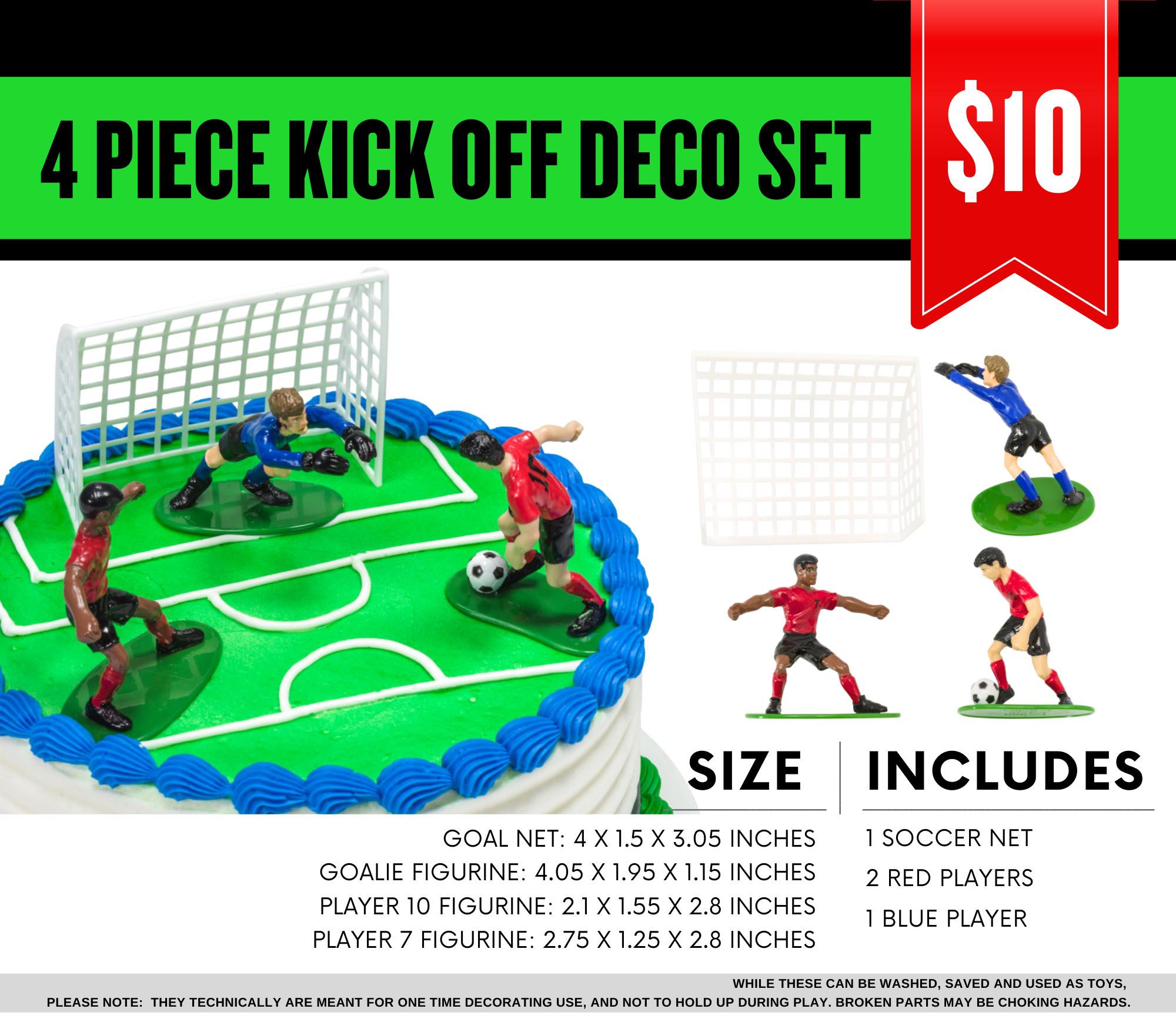 Edible Soccer Field Personalized Birthday Cake Topper Sugar Sheet ...