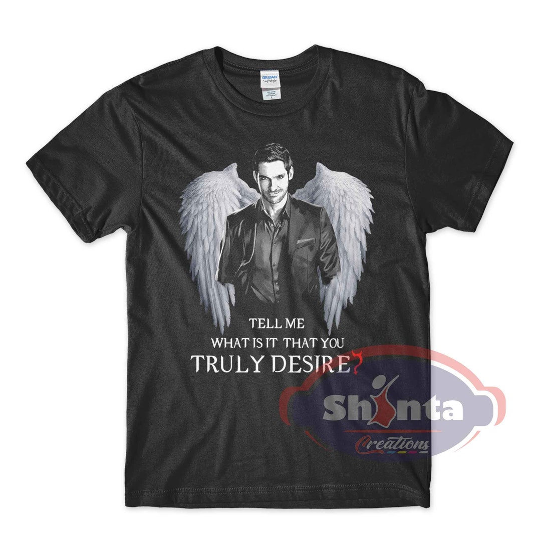 Lucifer Shirt , Lucifer T-shirt , Lucifer Morningstar Wings, Lucifer ...