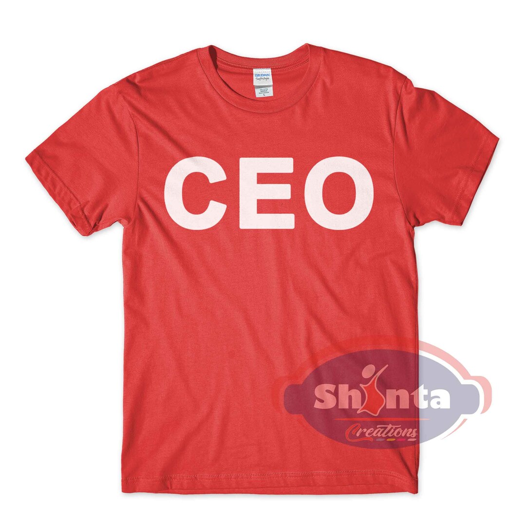 CEO Shirt CEO T-shirt Chief Executive Officer Sandbox Start-up Shirt ...
