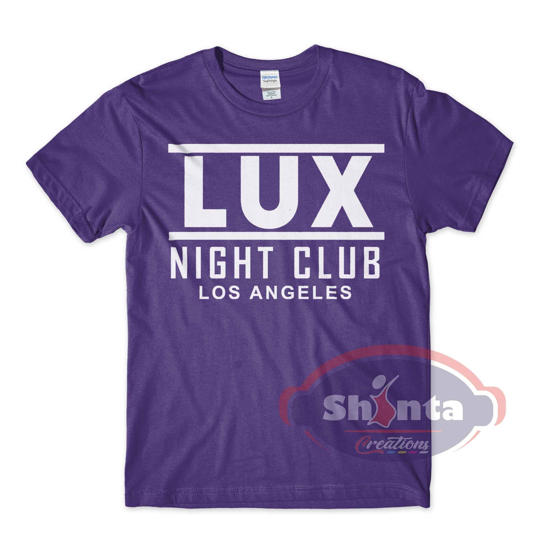 Lux Nightclub Shirt Lux Night Club Los Angeles T-shirt 1 - Etsy UK