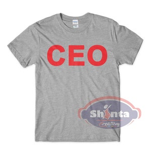 CEO Shirt CEO T-shirt Chief Executive Officer Sandbox Start-up Shirt ...