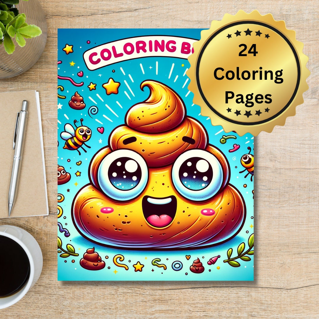 Poop Coloring Pages, Kid Coloring Pages, Adult Coloring Pages, Coloring ...