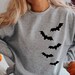 Bat Sweatshirt, Halloween Sweatshirt, Halloween Sweater, Bat Shirt for ...