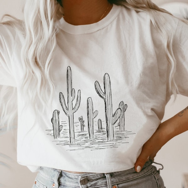 Cactus Shirt - Etsy