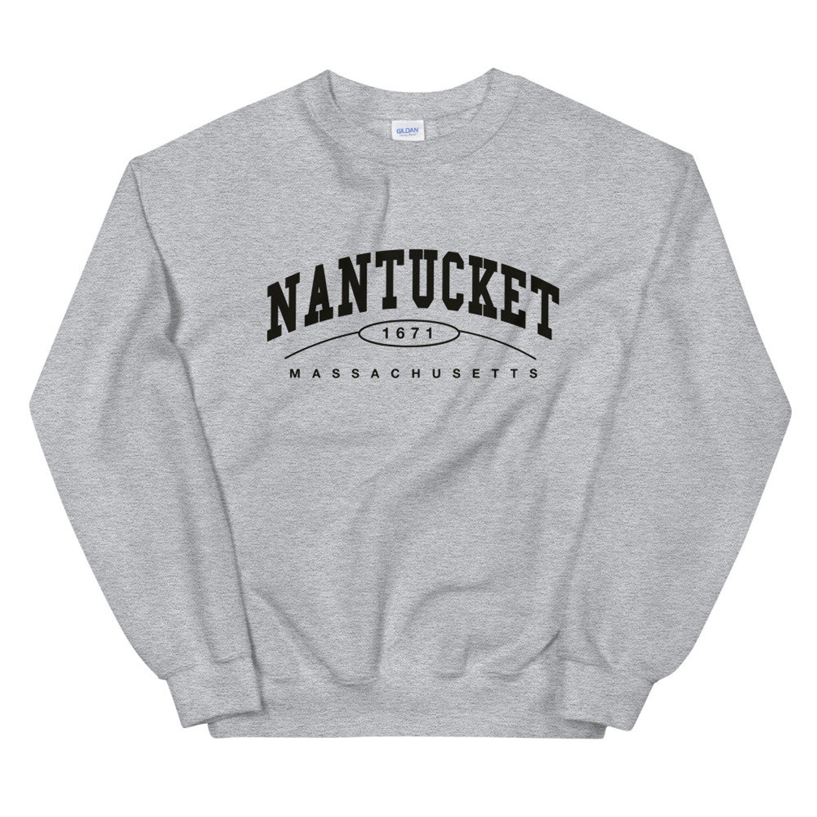 Nantucket Sweatshirt, Nantucket Crewneck, Nantucket Shirt, Nantucket ...