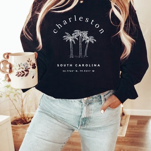 Charleston Sweatshirt, Charleston Crewneck, Charleston Gifts ...