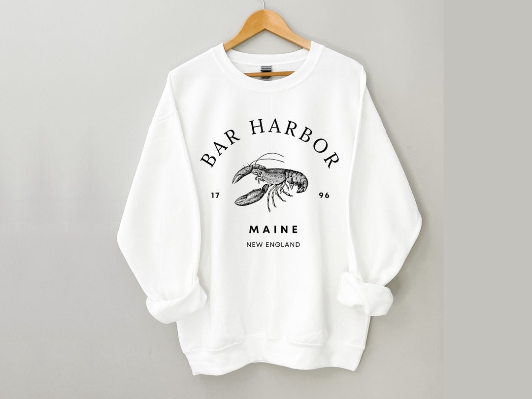 Bar Harbor Sweatshirt, Bar Harbor Crewneck, Bar Harbor Shirts, Bar ...