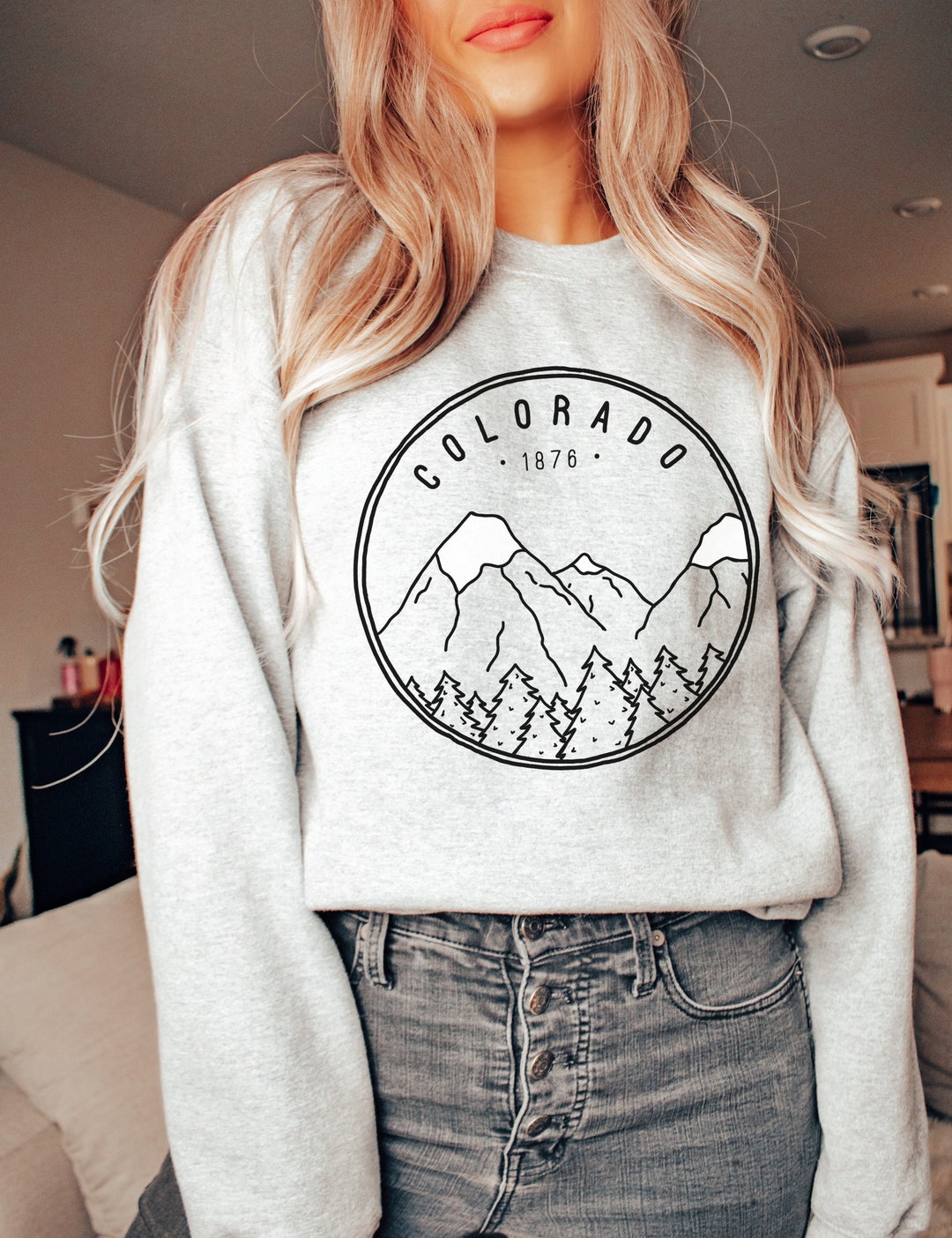 Colorado Sweatshirt, Colorado Crewneck, Colorado Shirts for Women ...