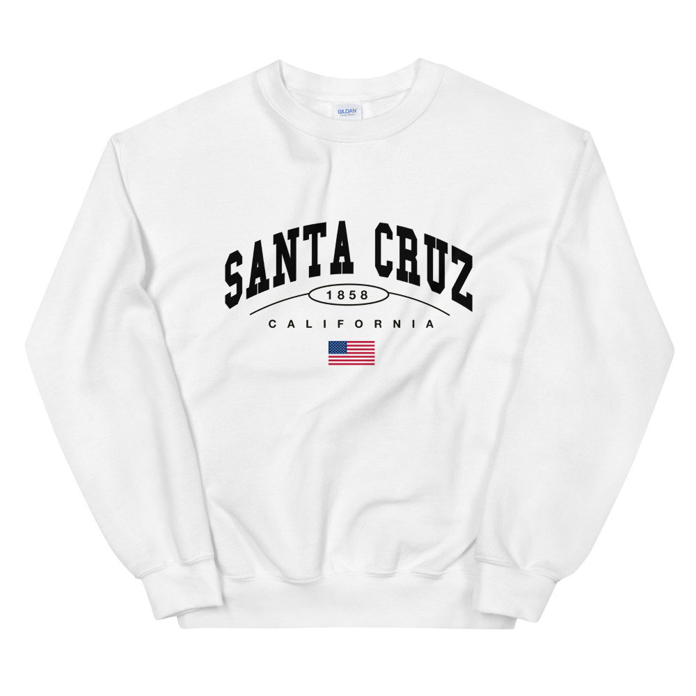 Santa Cruz Sweatshirt Santa Cruz Shirt Santa Cruz - Etsy UK