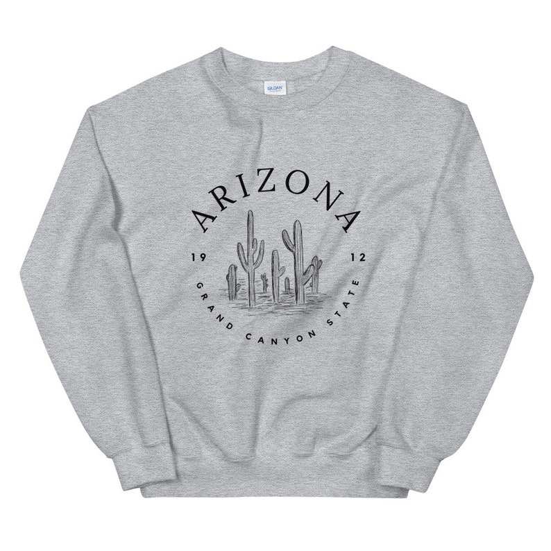 Arizona Sweatshirt Arizona Crewneck Arizona Shirt Women | Etsy