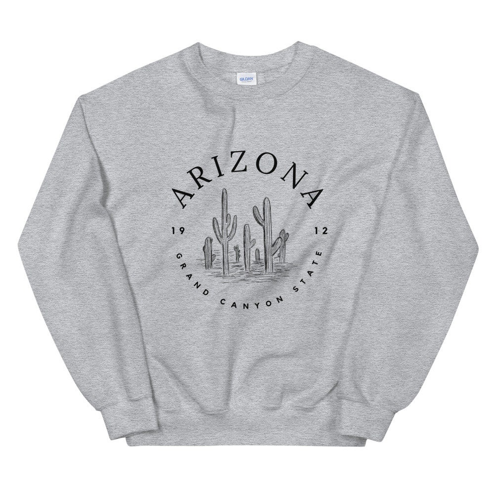 Arizona Sweatshirt Arizona Crewneck Arizona Shirt Women - Etsy