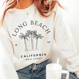 Long Beach Sweatshirt, Long Beach Crewneck, Long Beach Gifts, Long ...