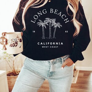 Long Beach Sweatshirt, Long Beach Crewneck, Long Beach Gifts, Long ...