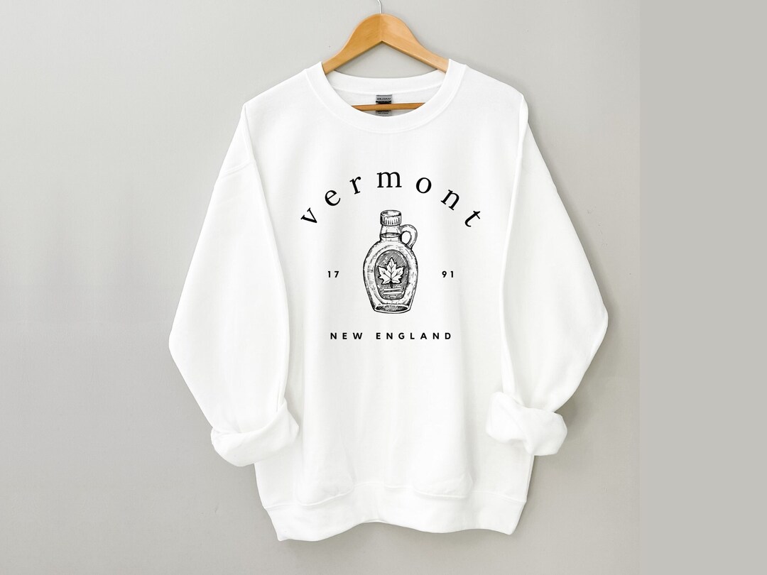 Vermont Sweatshirt, Vermont Crewneck, Vermont Gifts, Vermont Shirts for ...