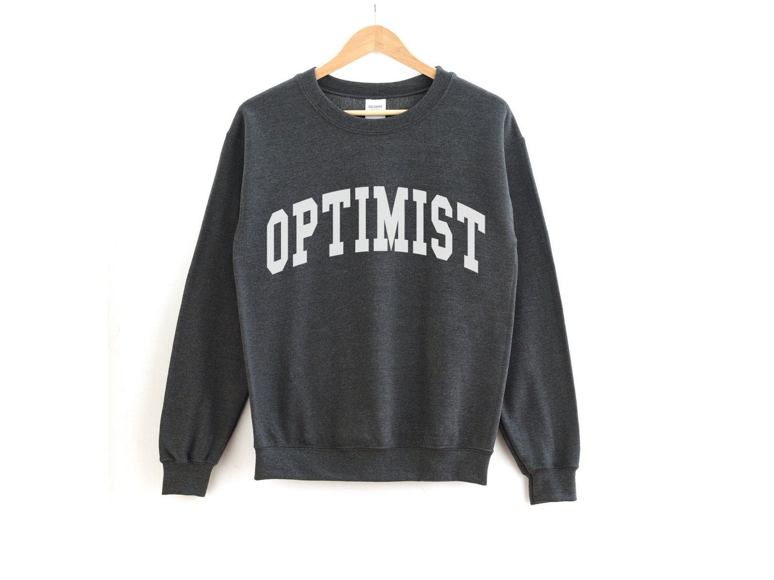 Optimist Sweatshirt Optimism Sweatshirt Optimist Shirt - Etsy