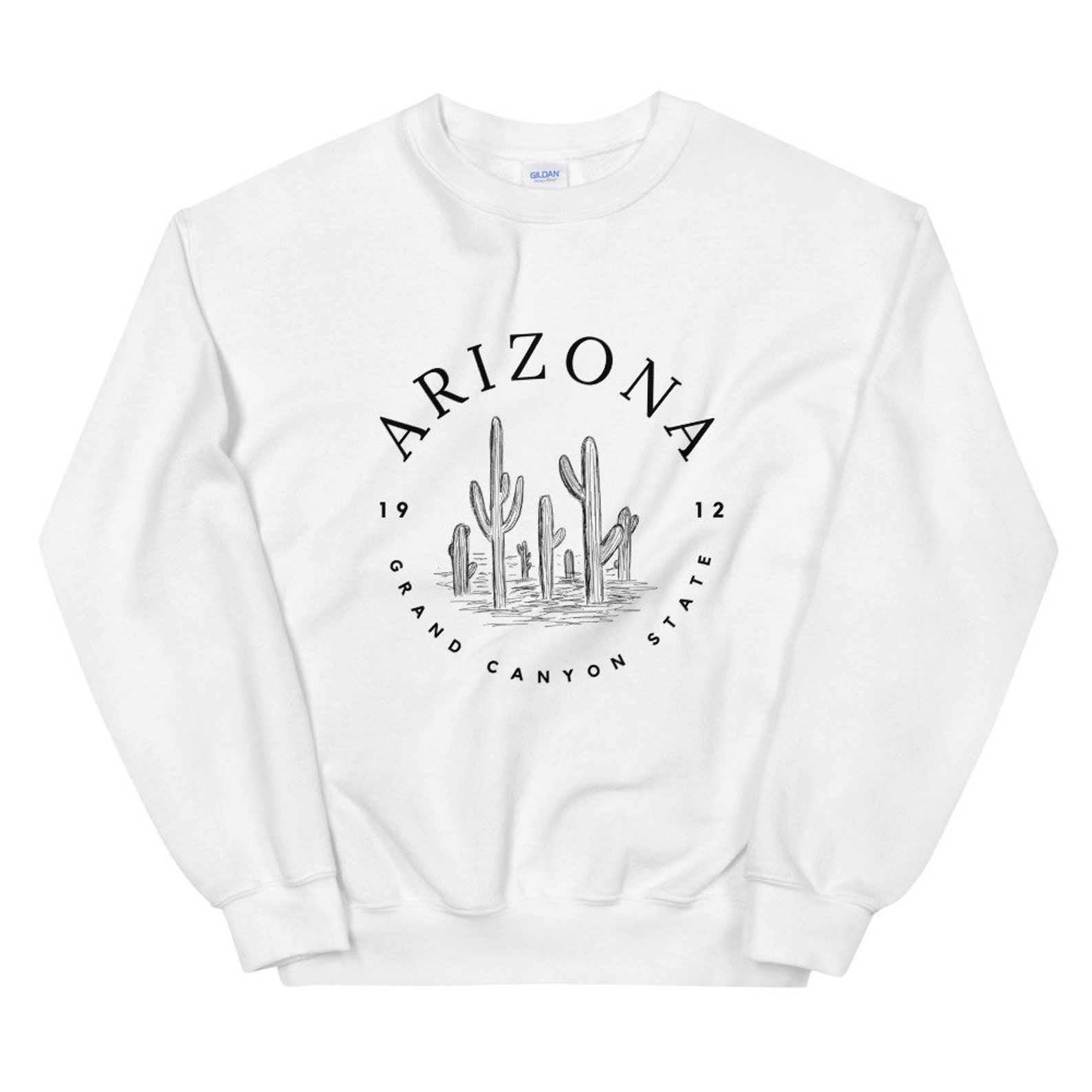 Arizona Sweatshirt Arizona Crewneck Arizona Shirt Women | Etsy