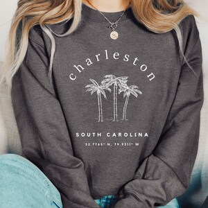 Charleston Sweatshirt, Charleston Crewneck, Charleston Gifts ...