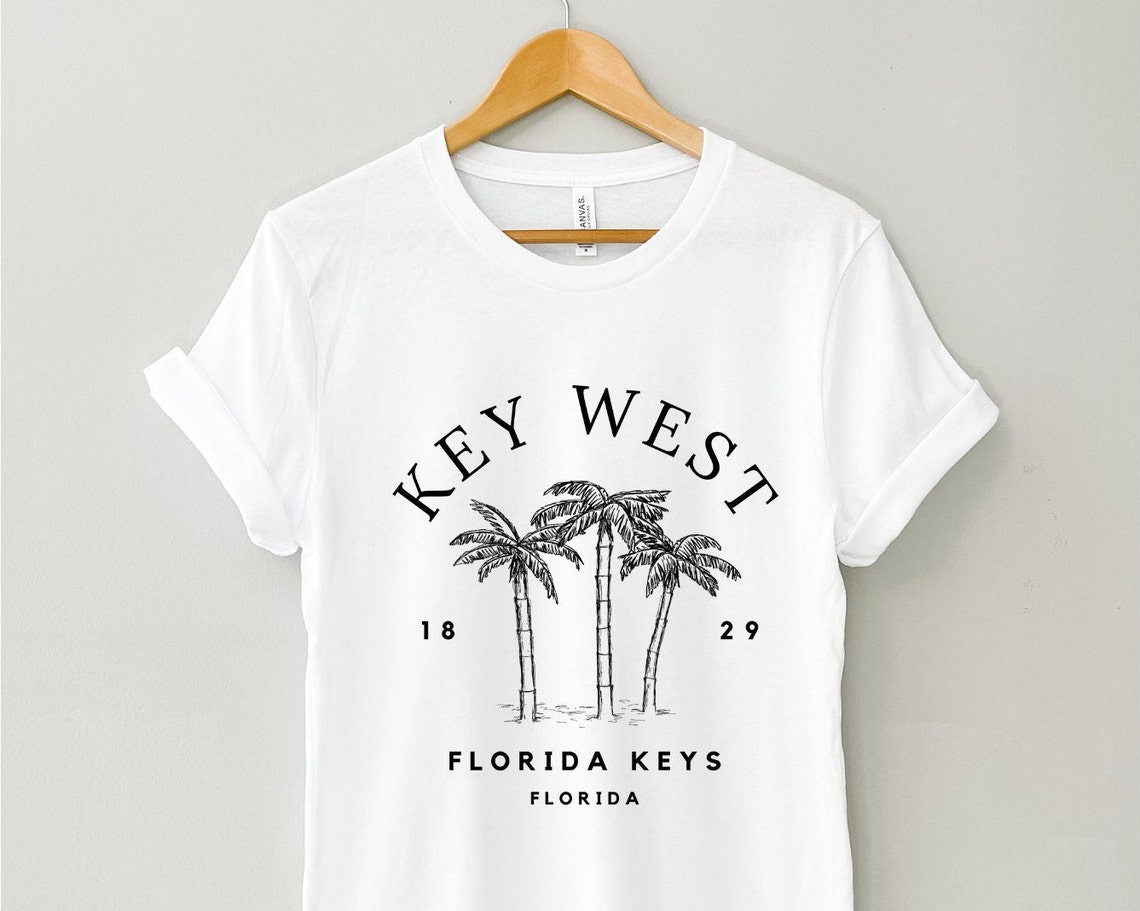 Key West Tshirt Key West T Shirt Key West Girls Trip Key - Etsy España
