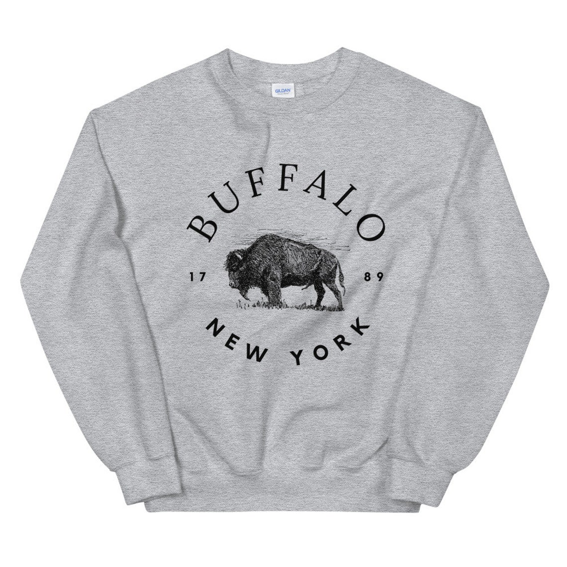 Buffalo New York Sweatshirt Buffalo Sweatshirt Buffalo | Etsy