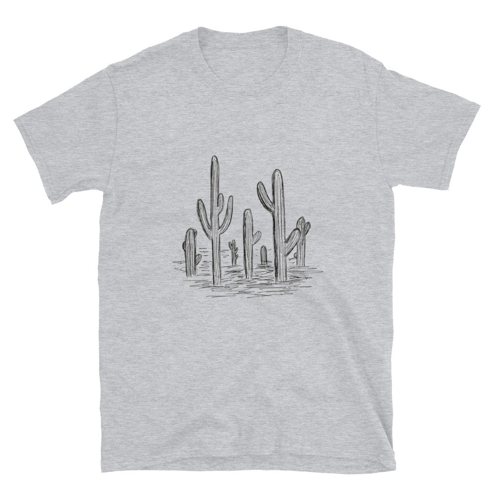 Cactus Tshirt Women Cactus T-shirts Cactus Shirts for Women - Etsy