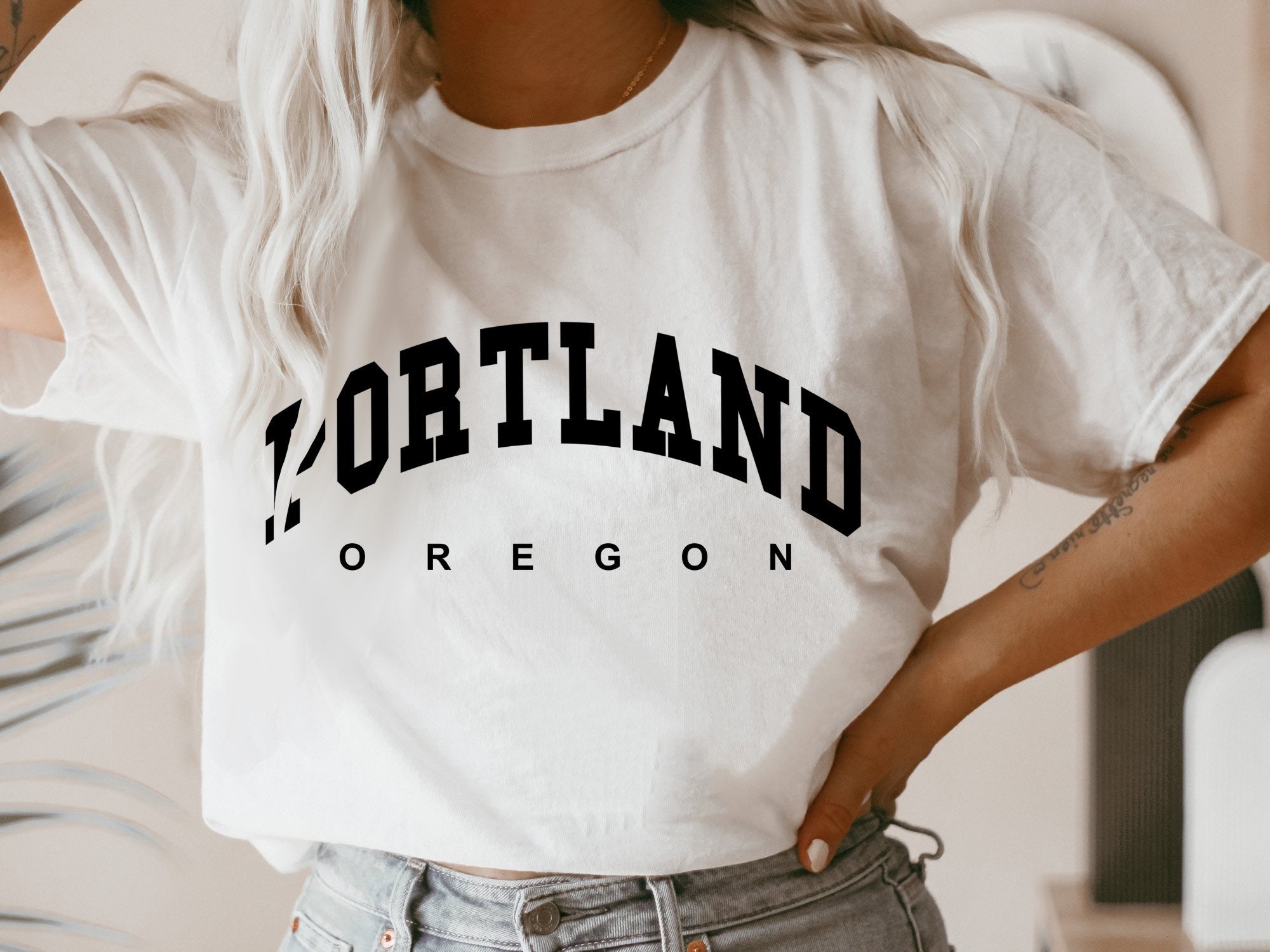 Portland Oregon Shirt Portland Tshirt Portland Oregon - Etsy
