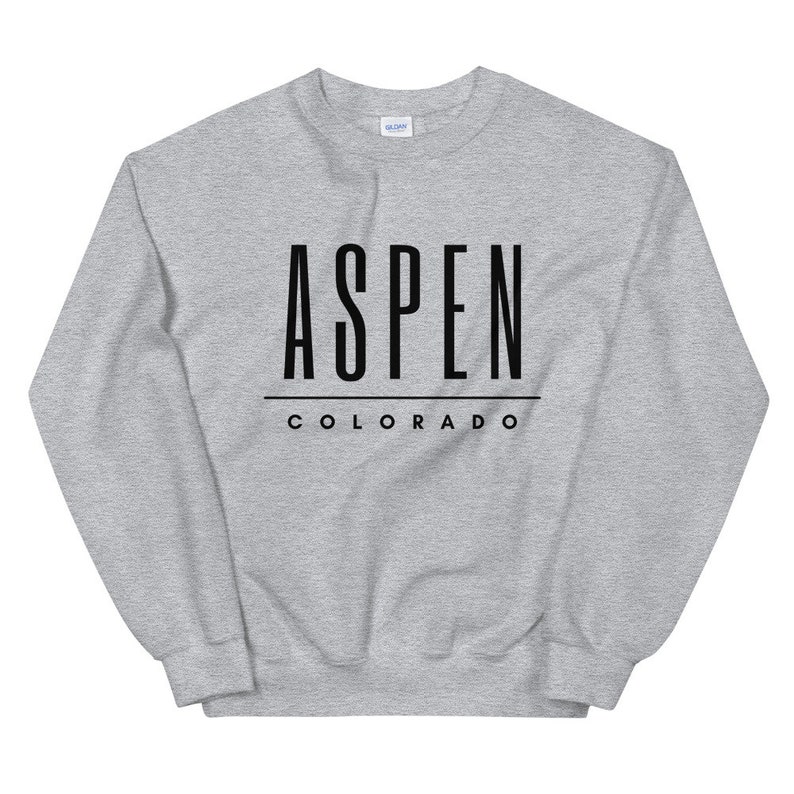 Aspen Sweatshirt, Aspen Colorado Sweatshirt, Aspen Colorado Shirt ...