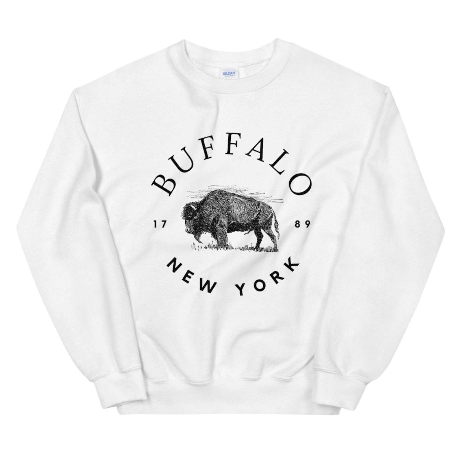 Buffalo New York Sweatshirt Buffalo Sweatshirt Buffalo | Etsy