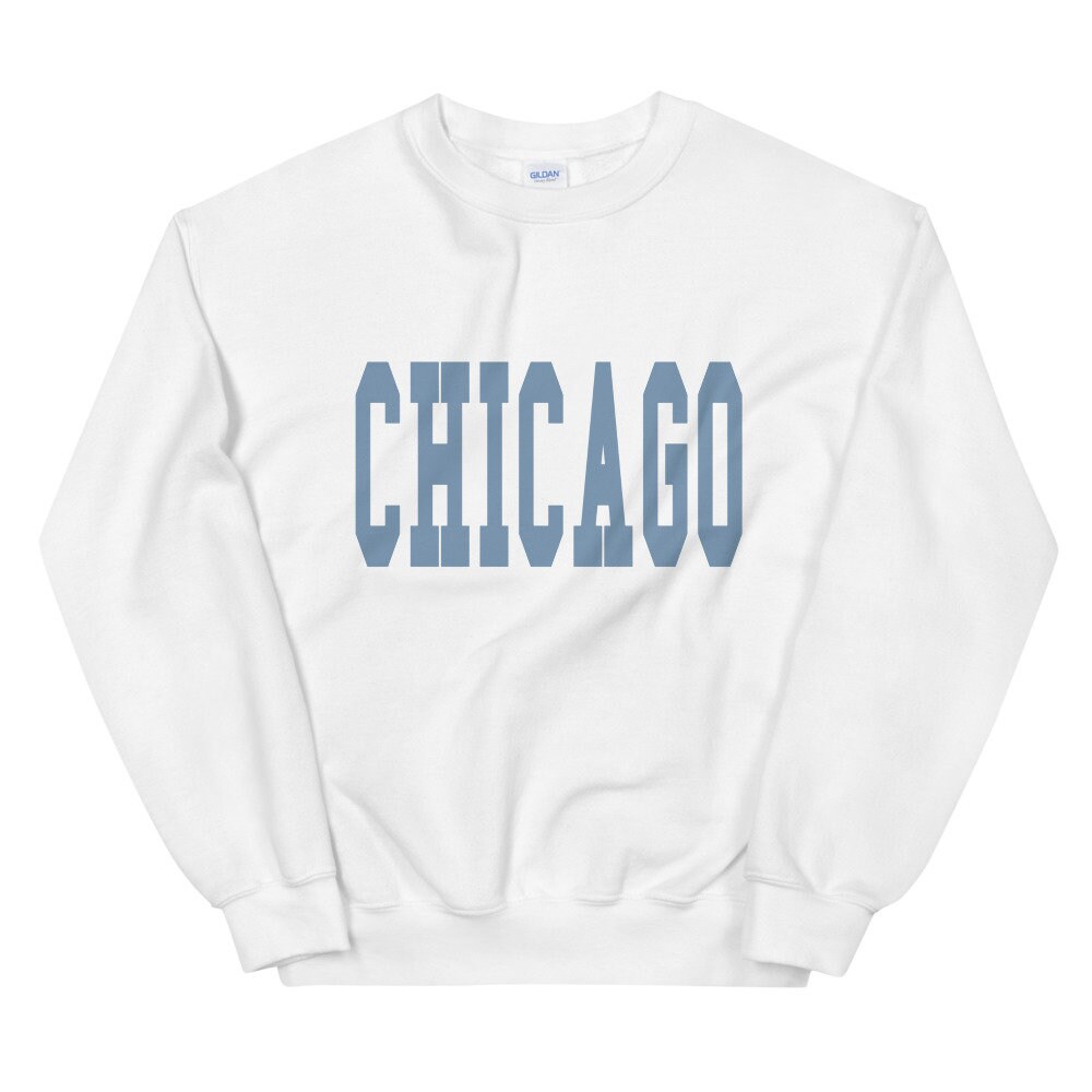 Chicago Sweatshirt, Chicago Crewneck, Chicago Shirts for Women, Chicago ...