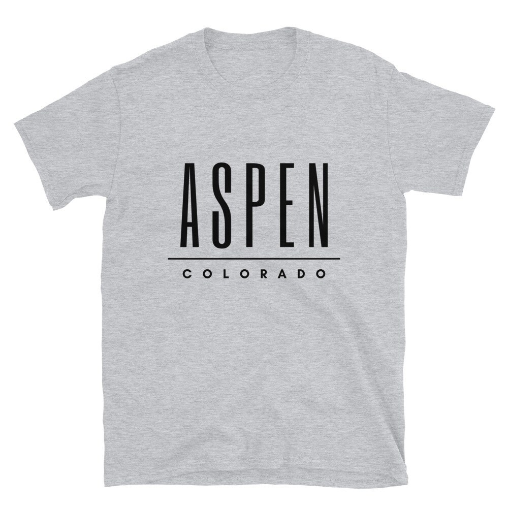 Aspen Tshirt Aspen Colorado Shirt Aspen T-Shirt Aspen Shirt | Etsy