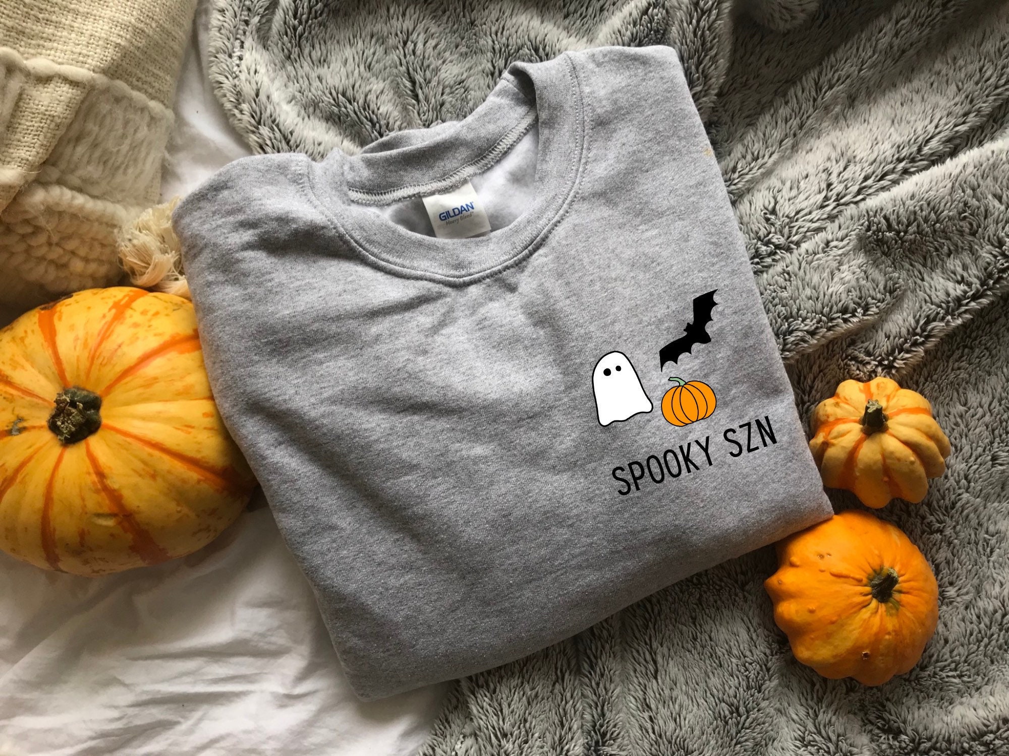 Spooky Szn Sweatshirt, Spooky Season Sweatshirt, Aesthetic Fall ...