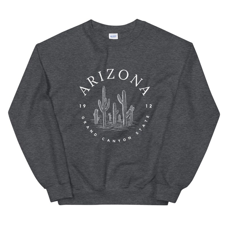 Arizona Sweatshirt Arizona Crewneck Arizona Shirt Women | Etsy