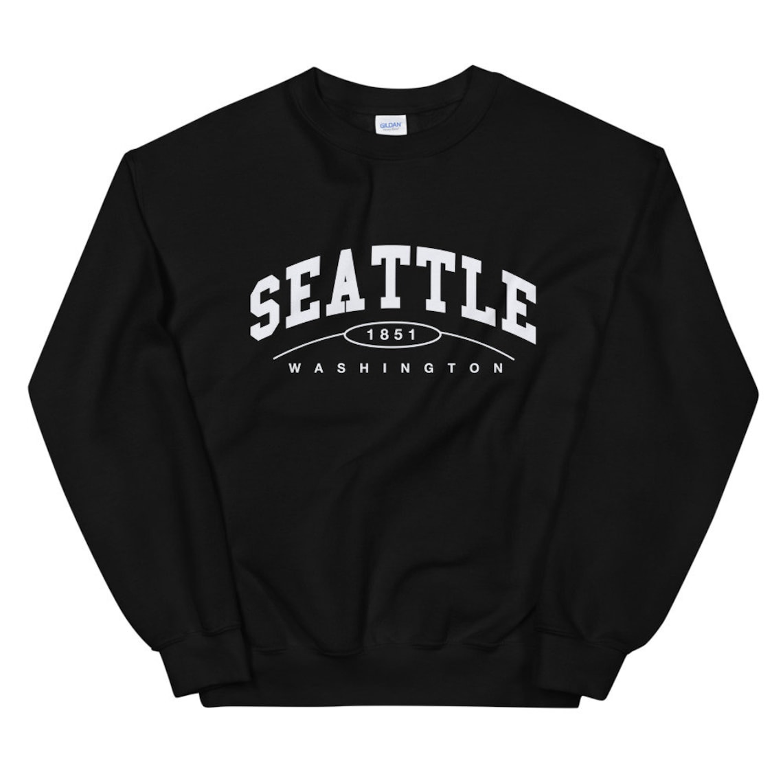 Seattle Sweatshirt Seattle Crewneck Seattle Sweater Seattle - Etsy España