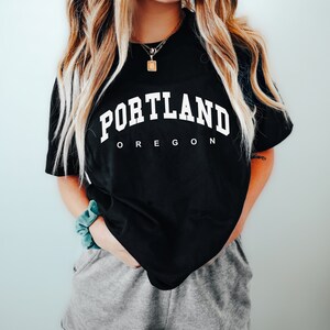 Portland Oregon Shirt, Portland Tshirt, Portland Gifts, Portland Oregon ...