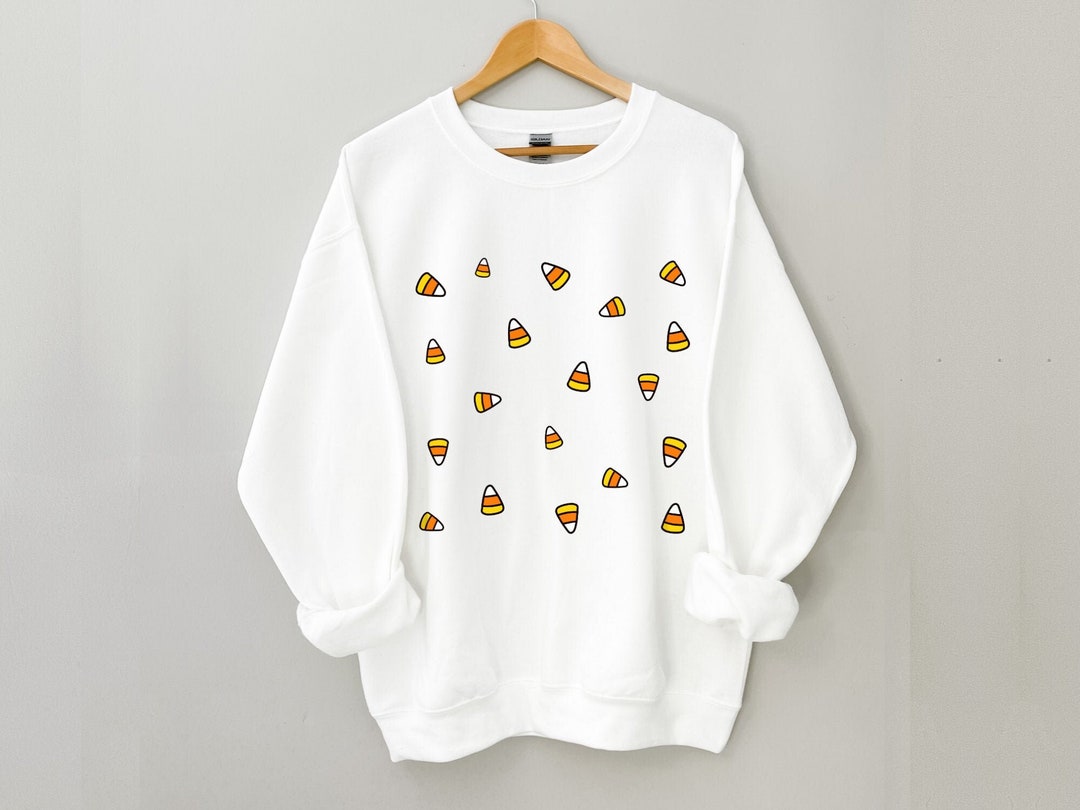 Candy Corn Sweatshirt, Candy Corn Sweater, Candy Corn Shirt, Halloween ...
