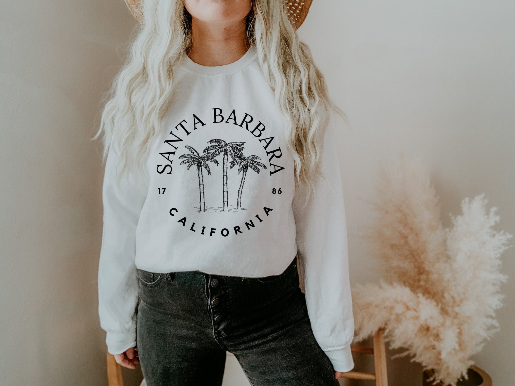 Santa Barbara Sweatshirt - Etsy
