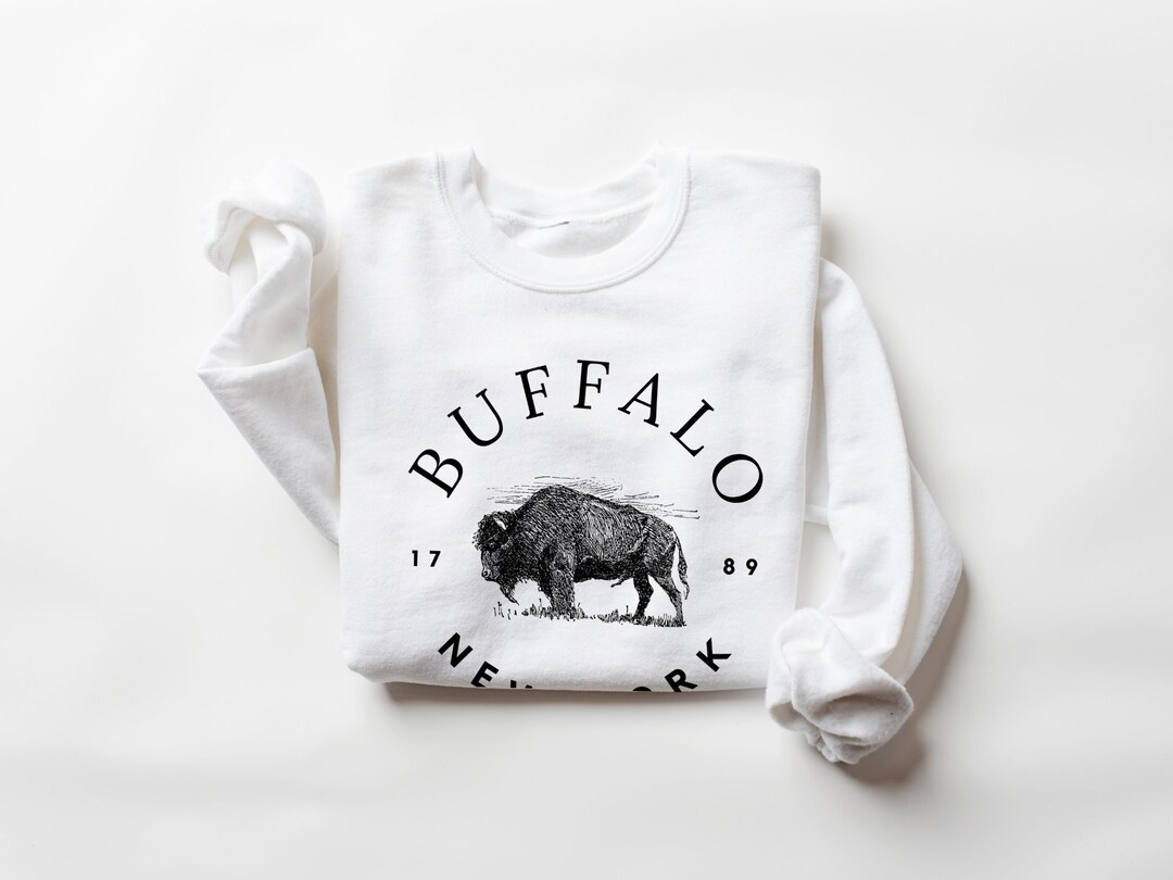 Buffalo New York Sweatshirt, Buffalo Sweatshirt, Buffalo Crewneck ...
