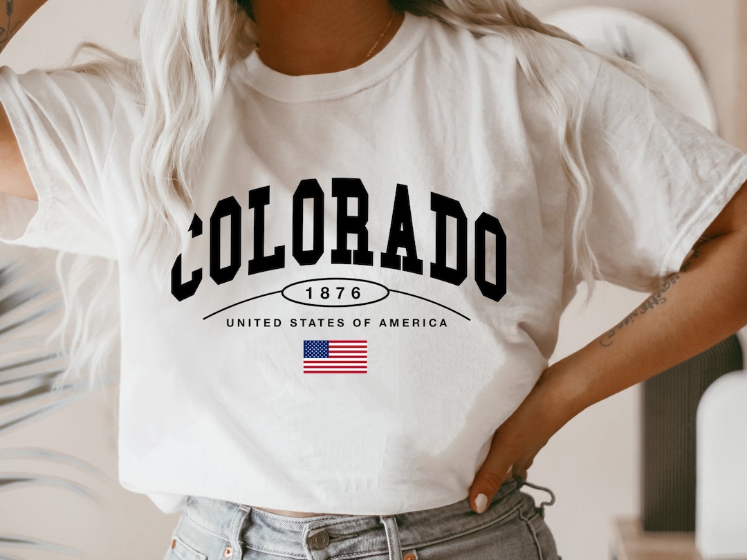Colorado Tshirt, Colorado Gifts, Colorado Shirts for Women, Colorado ...