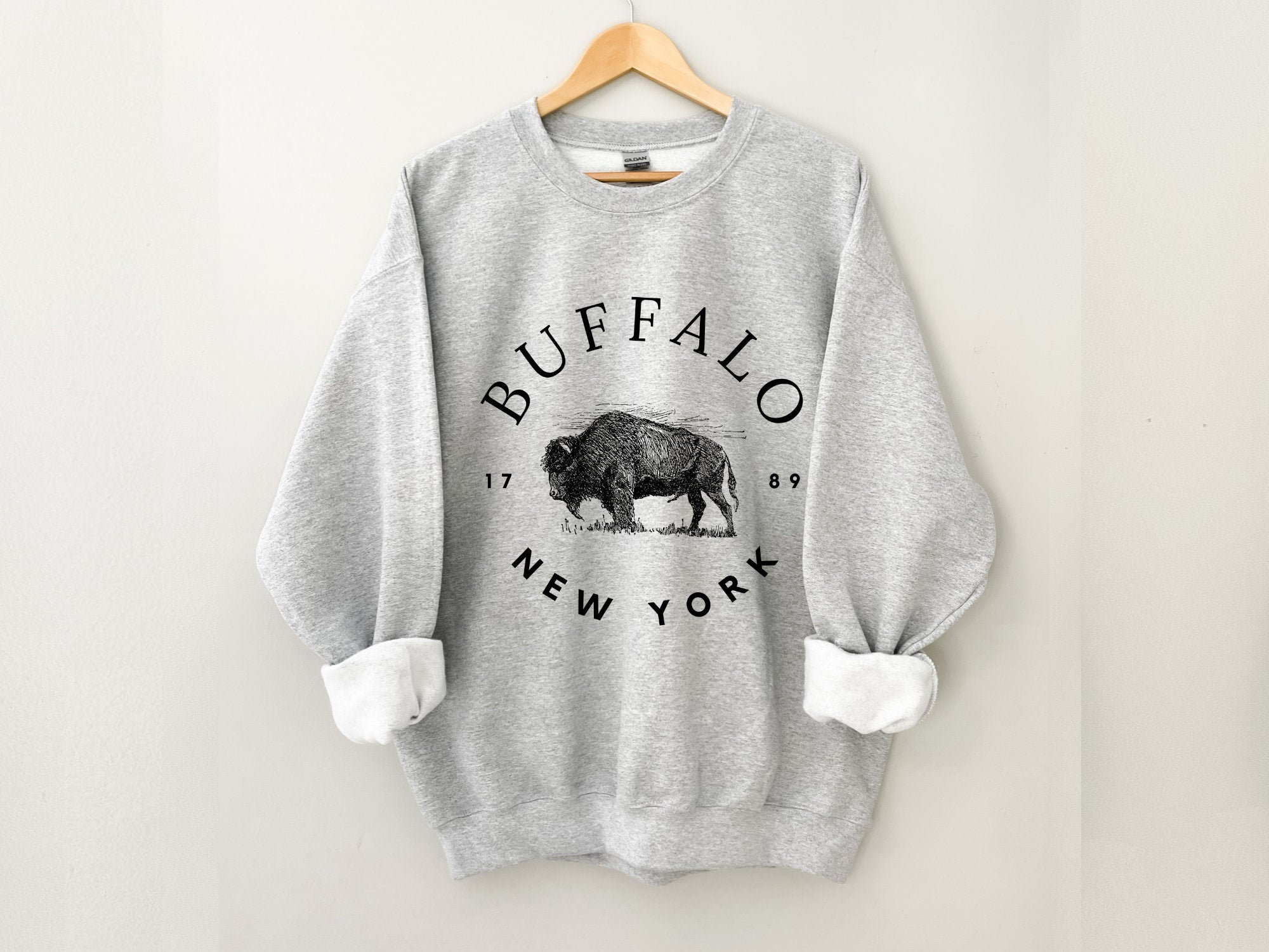 Buffalo New York Sweatshirt Buffalo Sweatshirt Buffalo | Etsy
