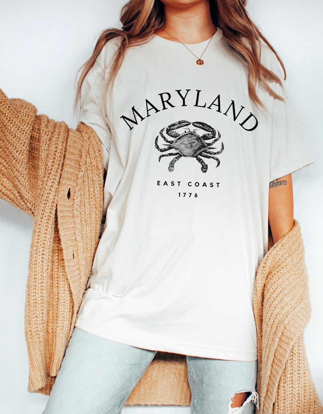 Maryland Tshirt Maryland Gifts Maryland Shirts for Women - Etsy France