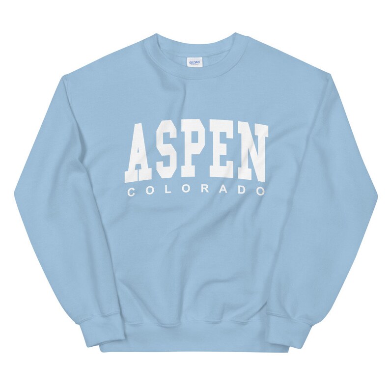 Aspen Sweatshirt, Aspen Colorado Sweatshirt, Aspen Shirt, Aspen Gifts ...