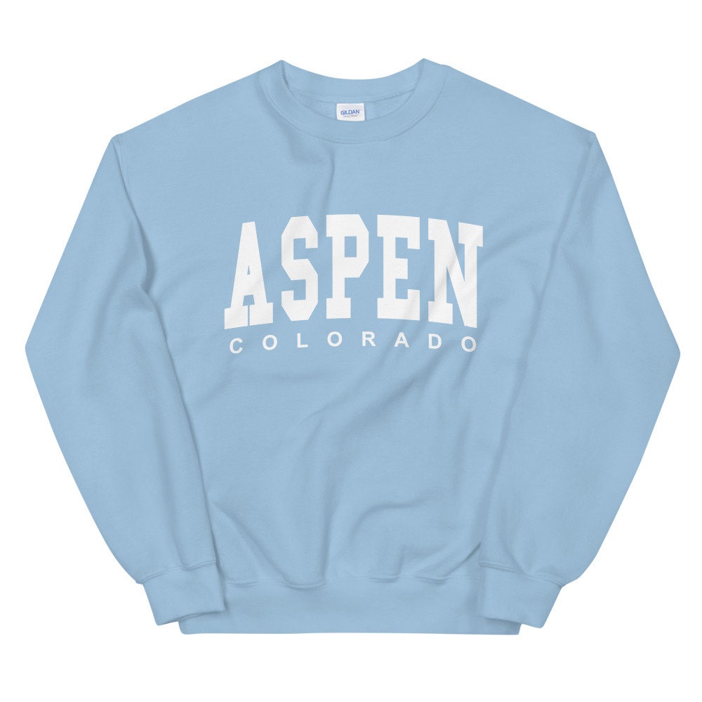 Aspen Sweatshirt Aspen Colorado Sweatshirt Aspen Shirt - Etsy