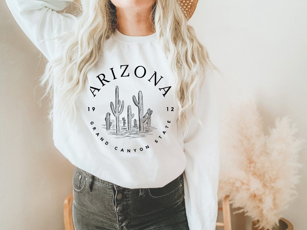 Arizona Sweatshirt, Arizona Crewneck, Arizona Shirt, Arizona Gifts for ...