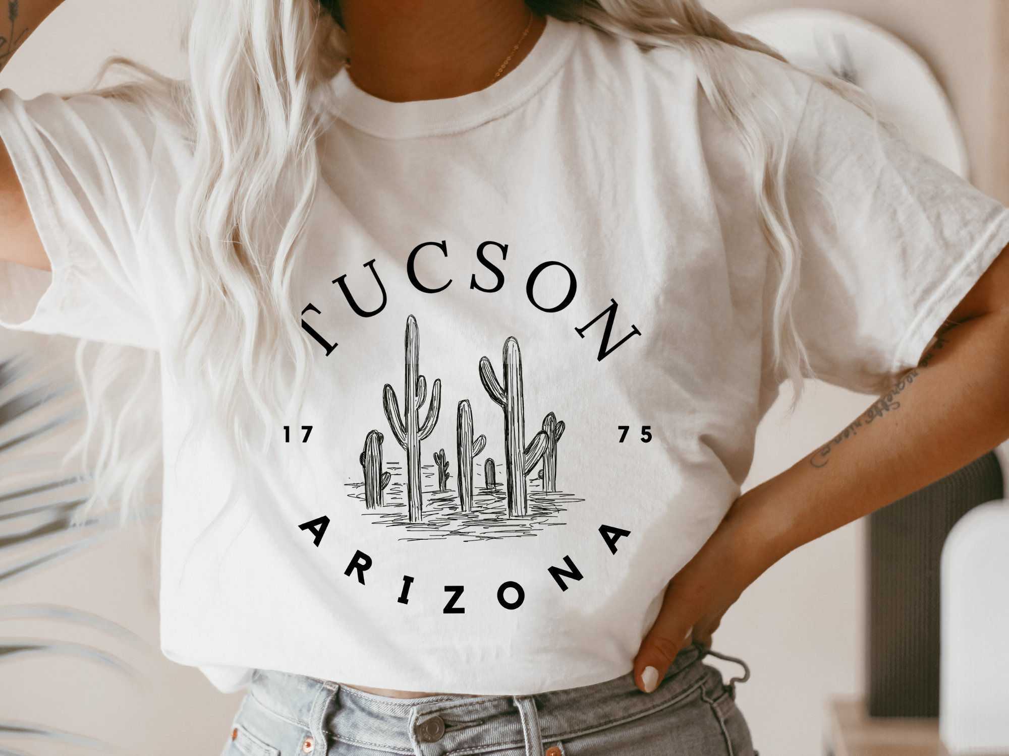 Tucson Tshirt Tucson Shirt Tucson Arizona Shirt Tucson Az - Etsy España