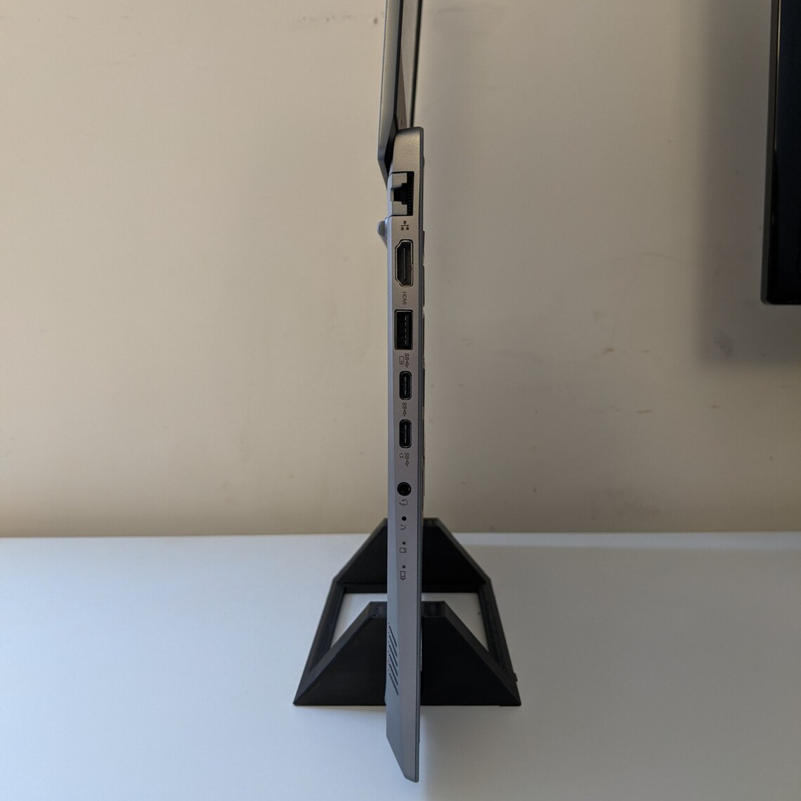 Laptop stand 180 degrees for using laptop as second 2nd | Etsy