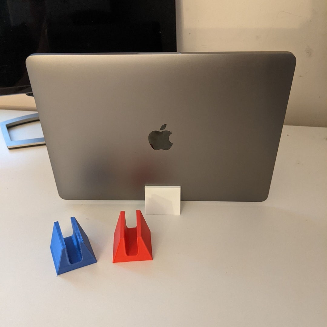 THE WEDGE - Vertical MacBook Compact Stand Angled 180 Degrees Stand for ...